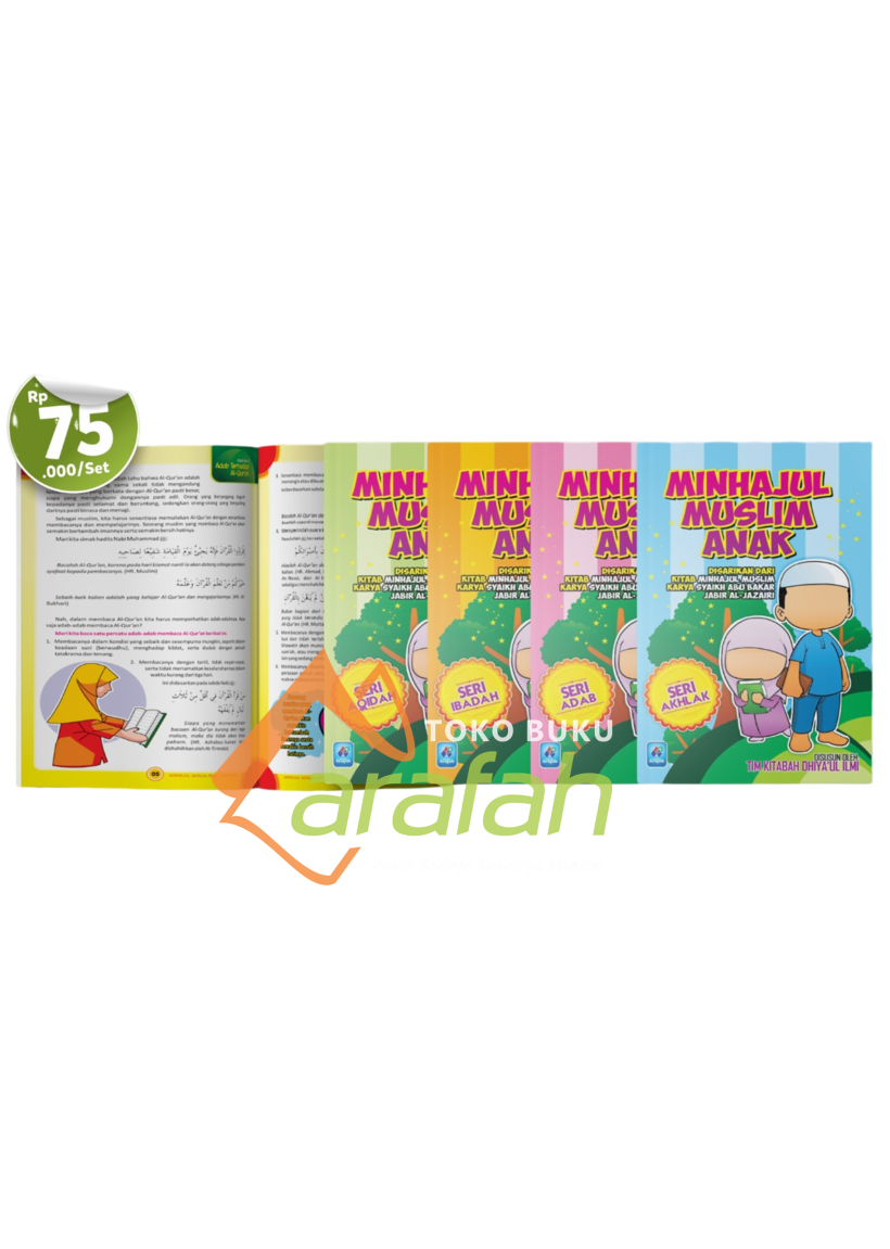 Minhajul Muslim Anak (4 Series) - tokobukuArafah